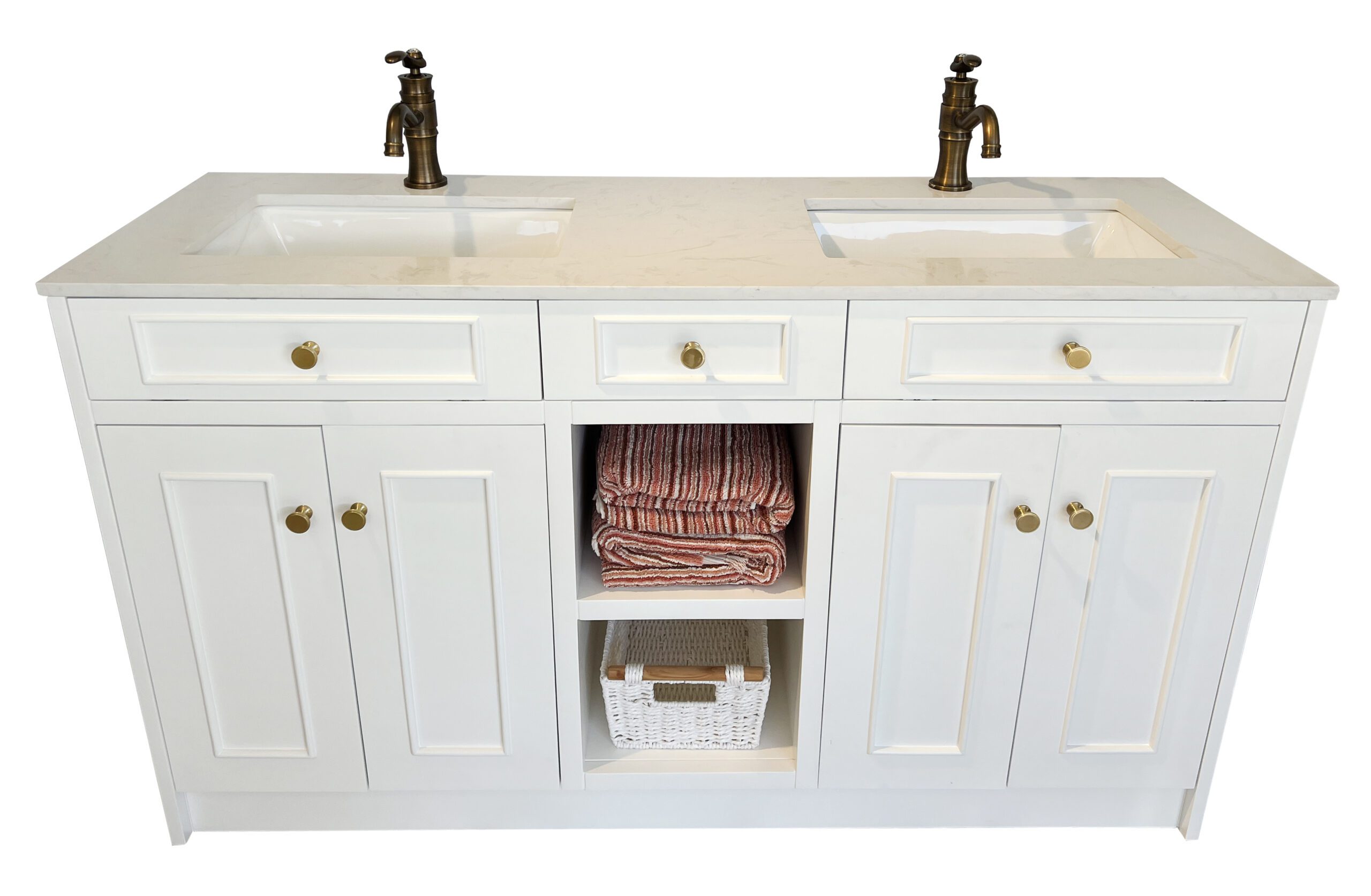 Buy Hampton Solid Wood Standing 1500 in NZ - | Danik Bathroom